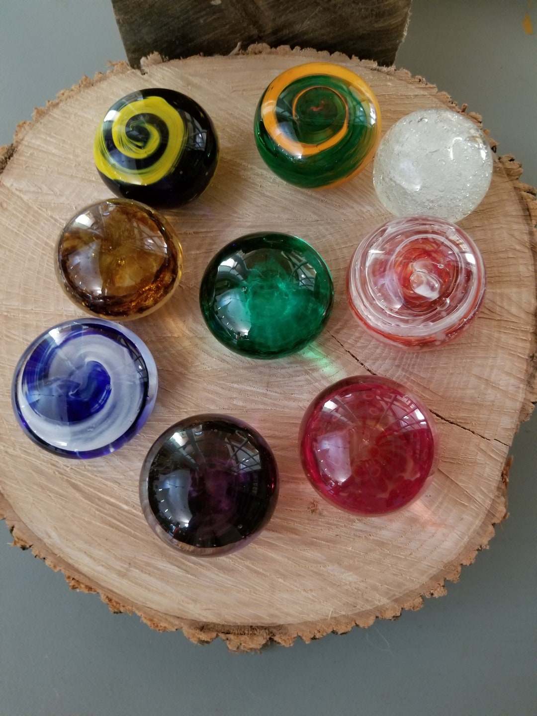 Glass Dome Paperweight - Etsy