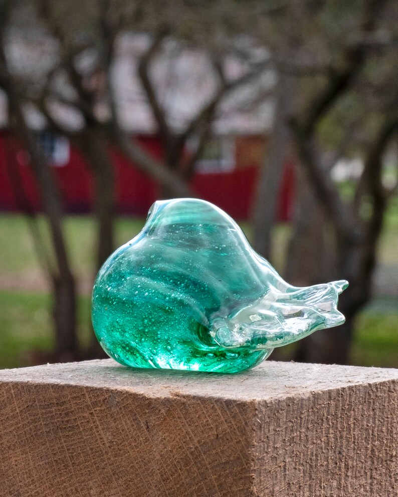 Hand-Blown Glass Bird Paperweight | Etsy Hand-Blown Glass Bird Paperweight | Etsy