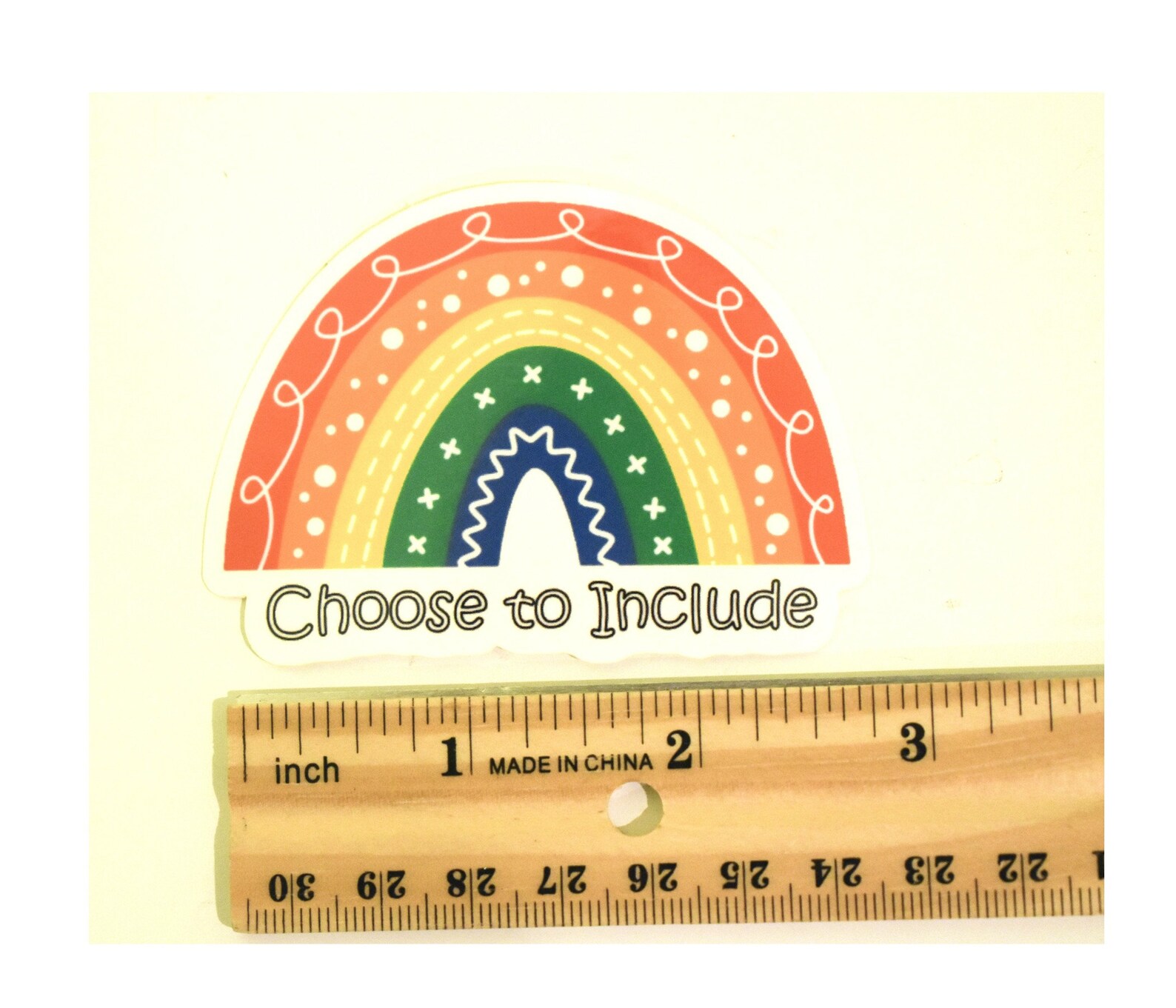 Diversity Inclusion Rainbow Sticker - Etsy