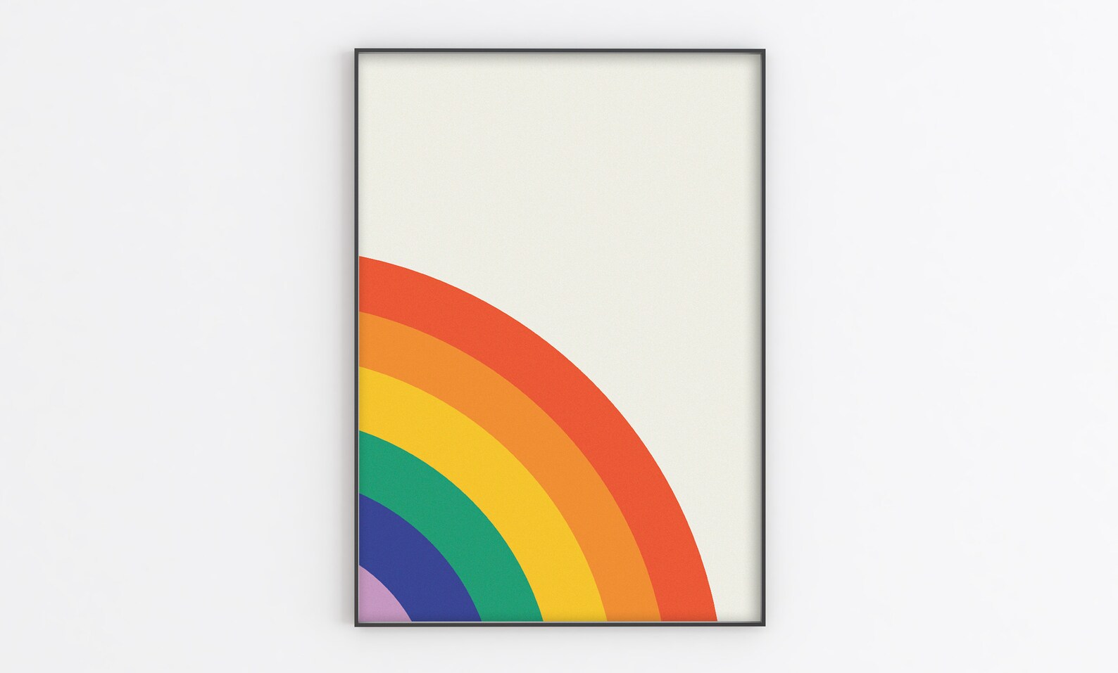 Retro Rainbow A6/A5/A4/A3/A2/A1 Living | Etsy