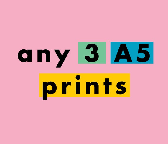 Digital Prints Any 3 A5 prints set Mix n Match Still life ...