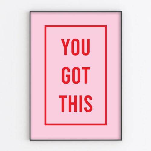 Blah Blah Blah Colourful Quote Print A6/A5/A4/A3/A2/A1 - Etsy UK