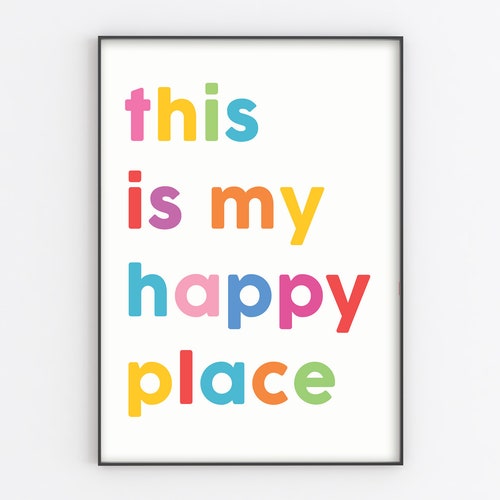 GRL PWR Colourful Quote Print A6/A5/A4/A3/A2/A1 Spotted - Etsy