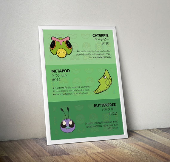Caterpie Evolution