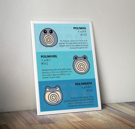 Pokemon Poliwag Evolution