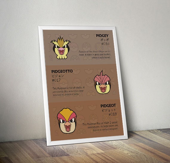 Pokemon Pidgeotto Evolution