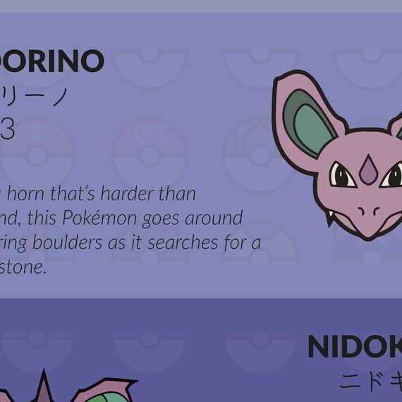 Nidoran Evolution