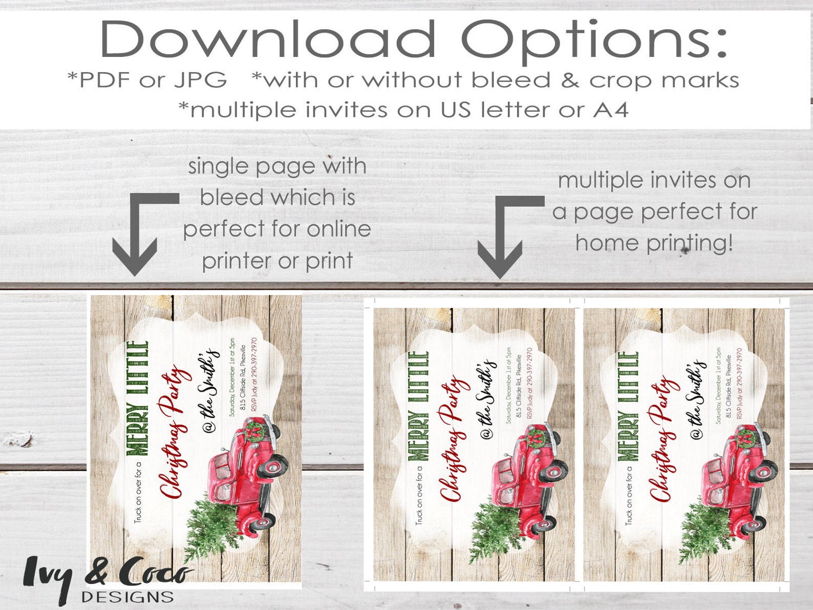 Charlie Brown Christmas Invitation Instant Download Snoopy Christmas ...
