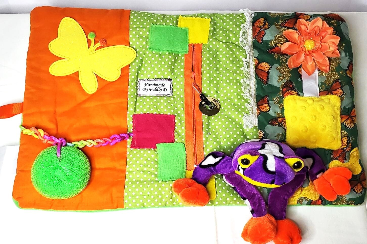 Fidget, Blanket for Dementia, Quilt, Stroke, Autism, Sensory, Nursing ...