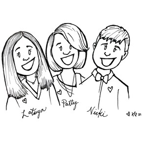 Custom-made Family Portraits (1-4 Characters) - Etsy