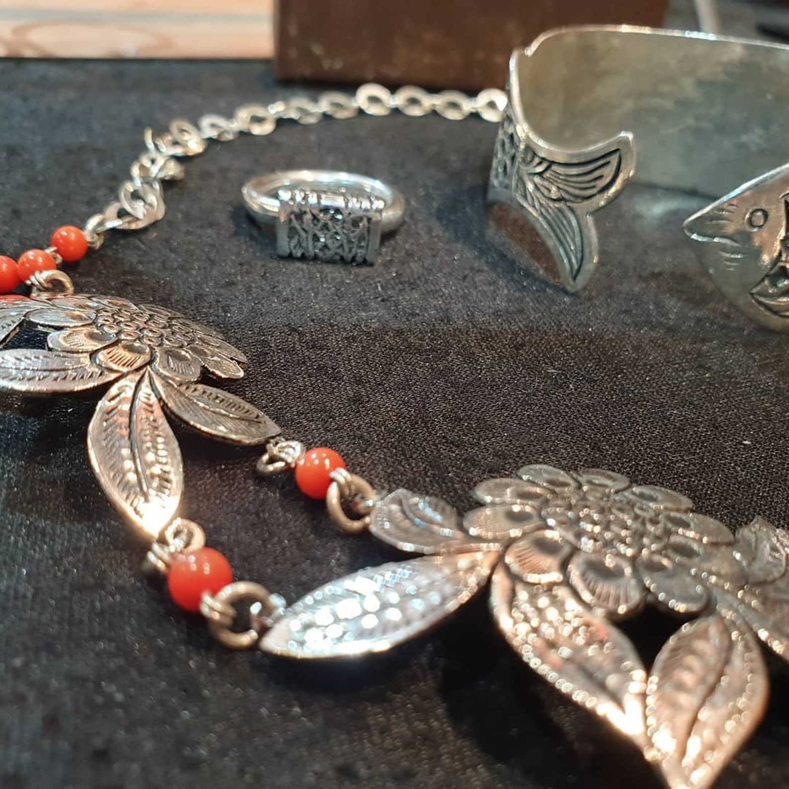 A very beautiful sterling silver amulet necklace | Etsy