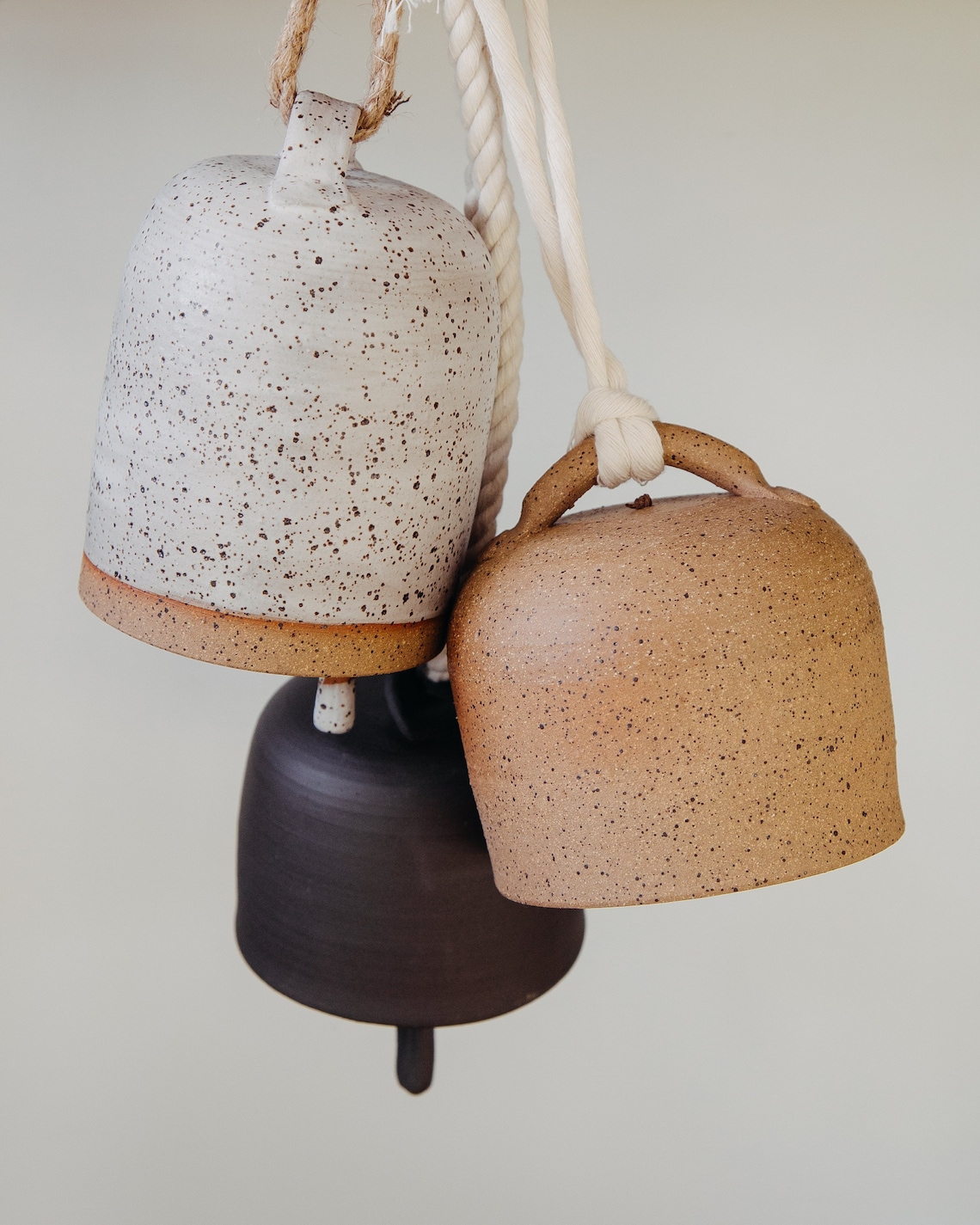 Handmade Ceramic Bell, Pottery Bell, Artisan Handmade Bell, Home Decor ...