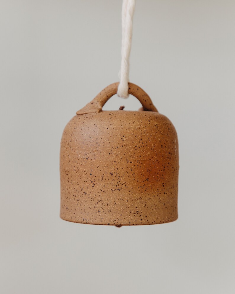 Handmade Ceramic Bell, Pottery Bell, Artisan Handmade Bell, Home Decor ...
