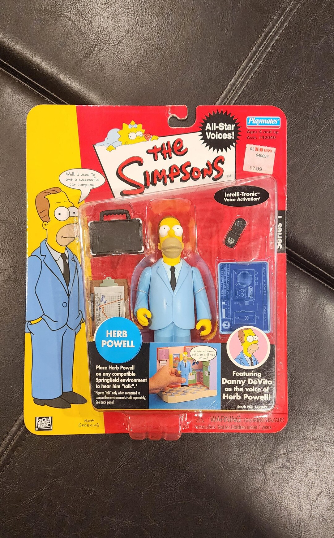 Vintage Playmates, the Simpsons All Star Voices Action Figure. the ...