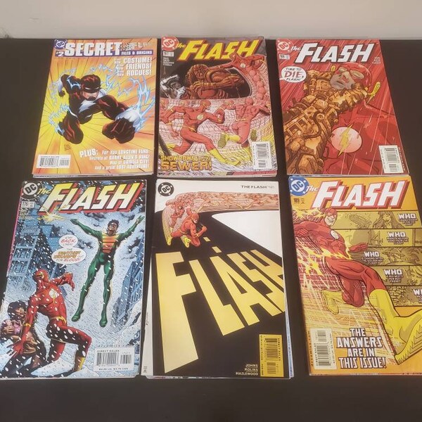 Flash Comic Books - Etsy