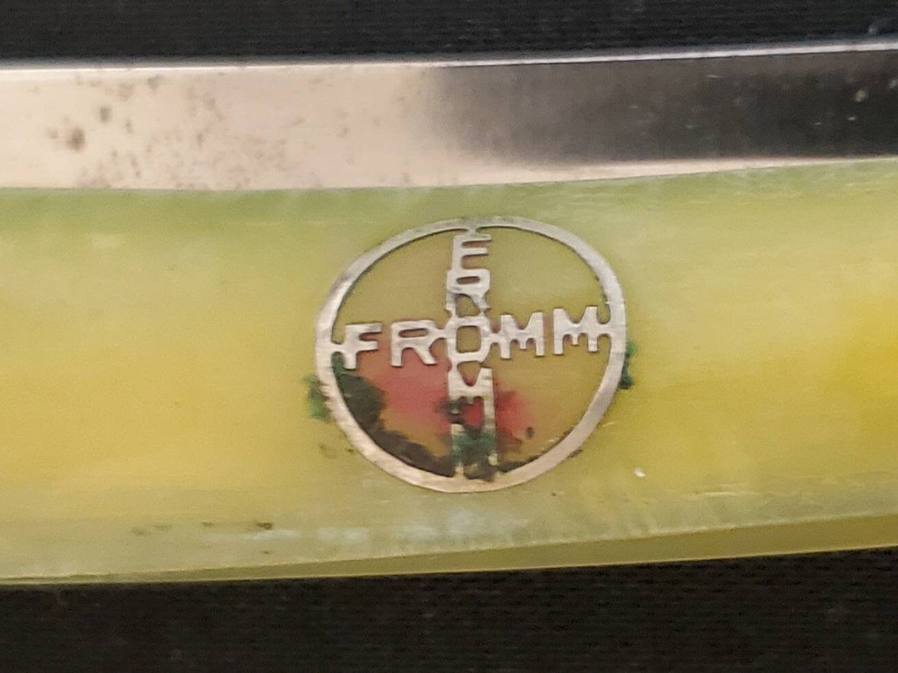 NOS Otto Fromm Straight Razor With a 50 Red Head - Etsy