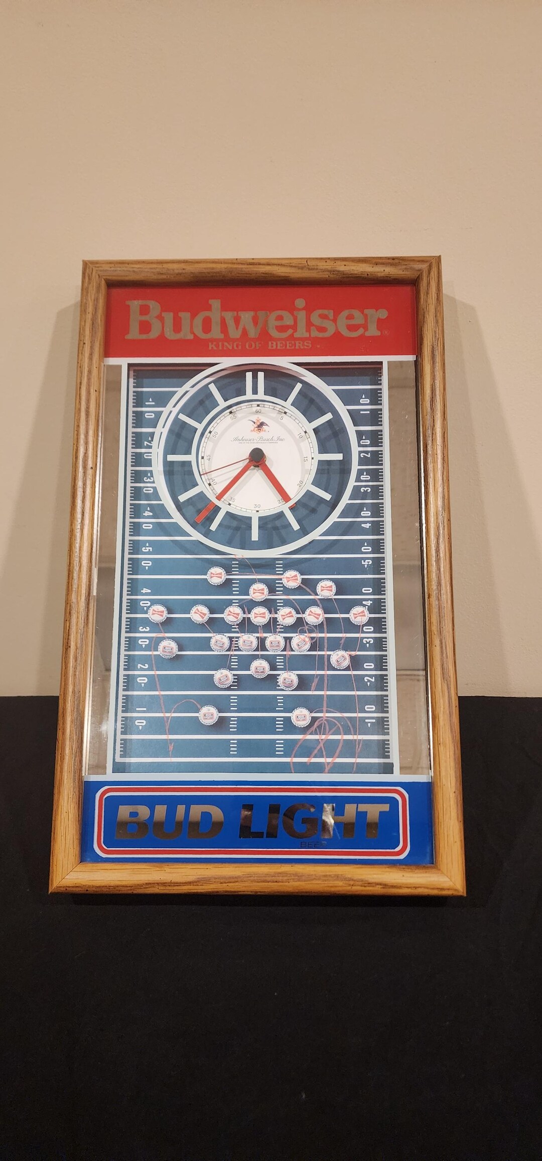 Vintage Budweiser Mirror Advertisements, Budweiser Advertisement ...