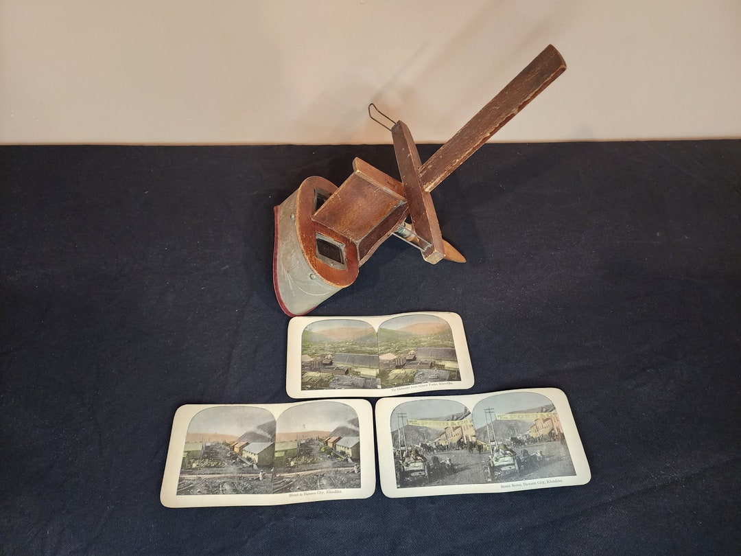 Vintage Stereoscope, Antique Stereoscope, Victorian Stereograph Viewer ...
