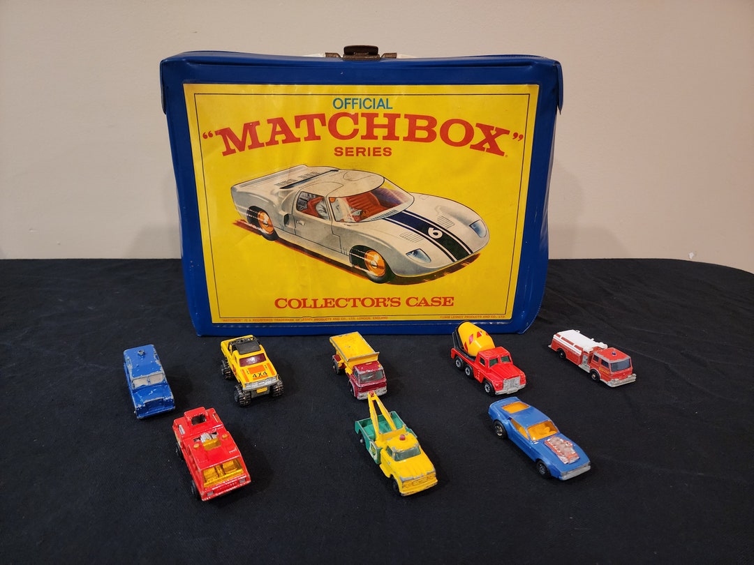 Vintage Matchbox Collector's Mini Case, Vintage Matchbox Diecast Car - Etsy