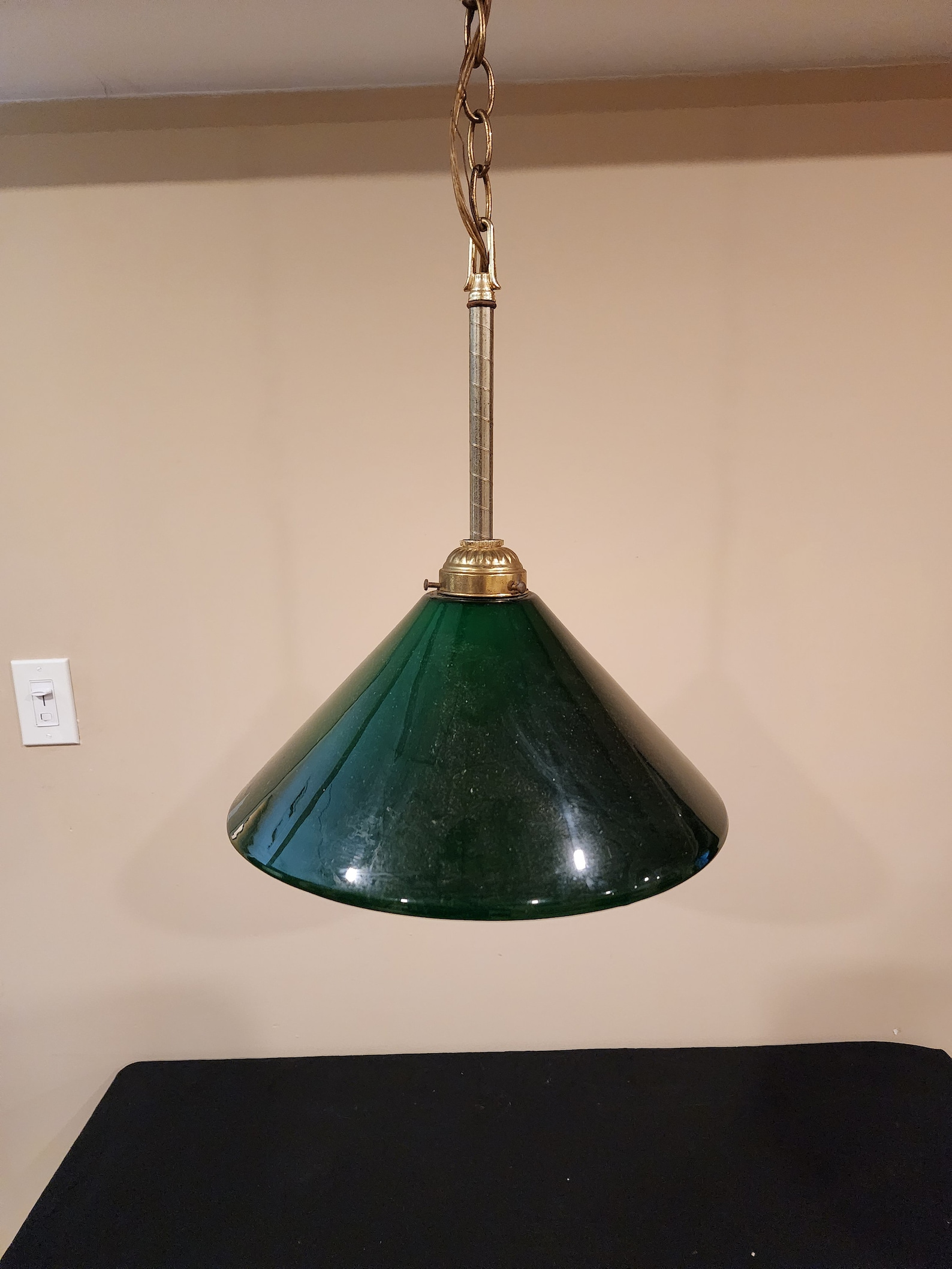 Vintage 12" Pendant Light - Etsy