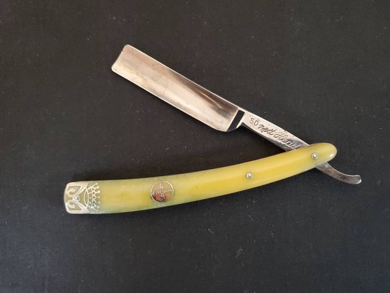 NOS Otto Fromm Straight Razor With a 50 Red Head | Etsy