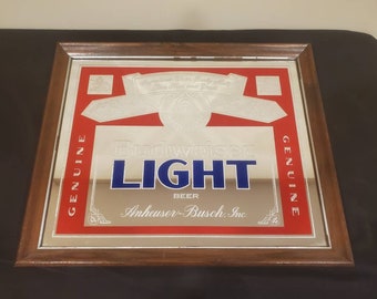 Budweiser Light - Etsy