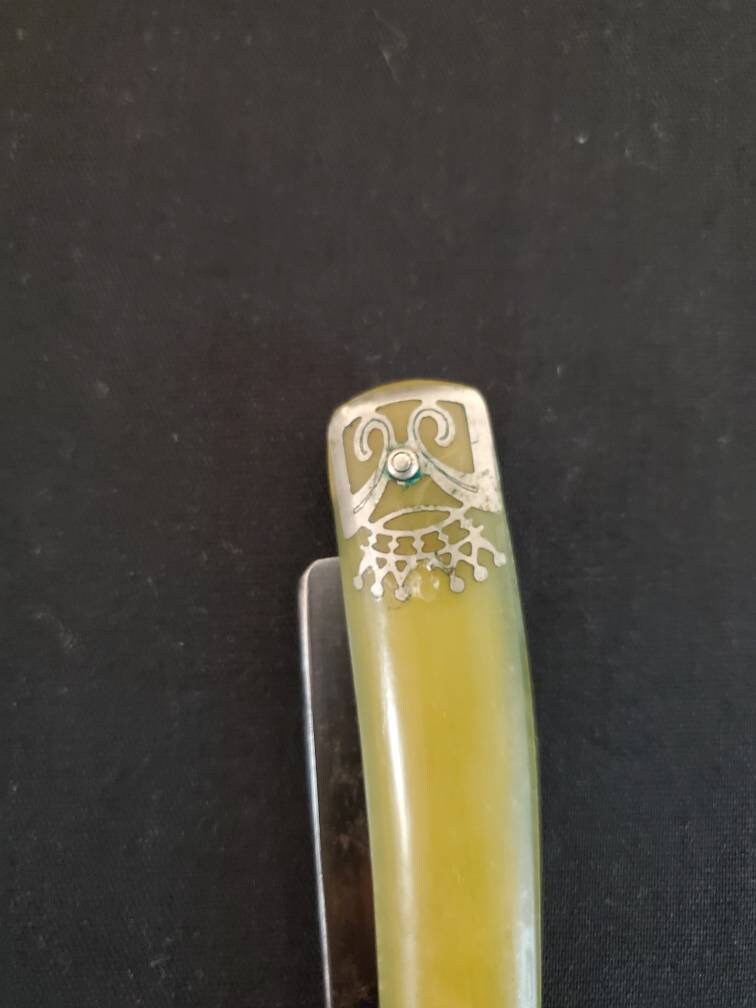 NOS Otto Fromm Straight Razor With a 50 Red Head - Etsy