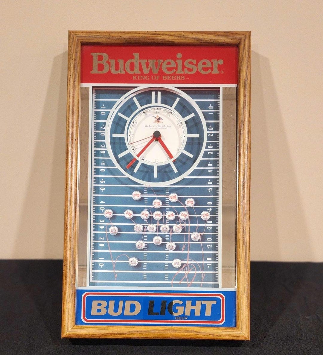 Vintage Budweiser Mirror Advertisements, Budweiser Advertisement ...