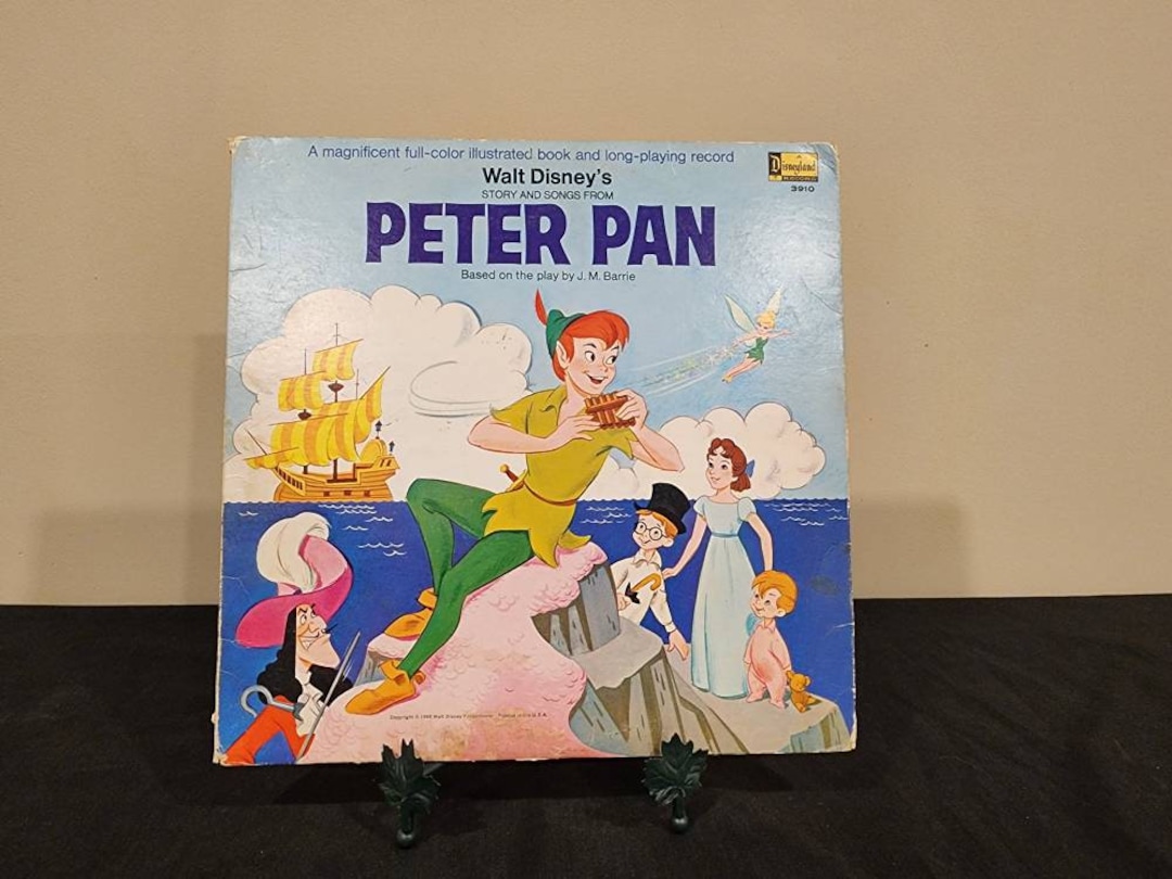 Vintage Peter Pan Vinyl Album - Etsy