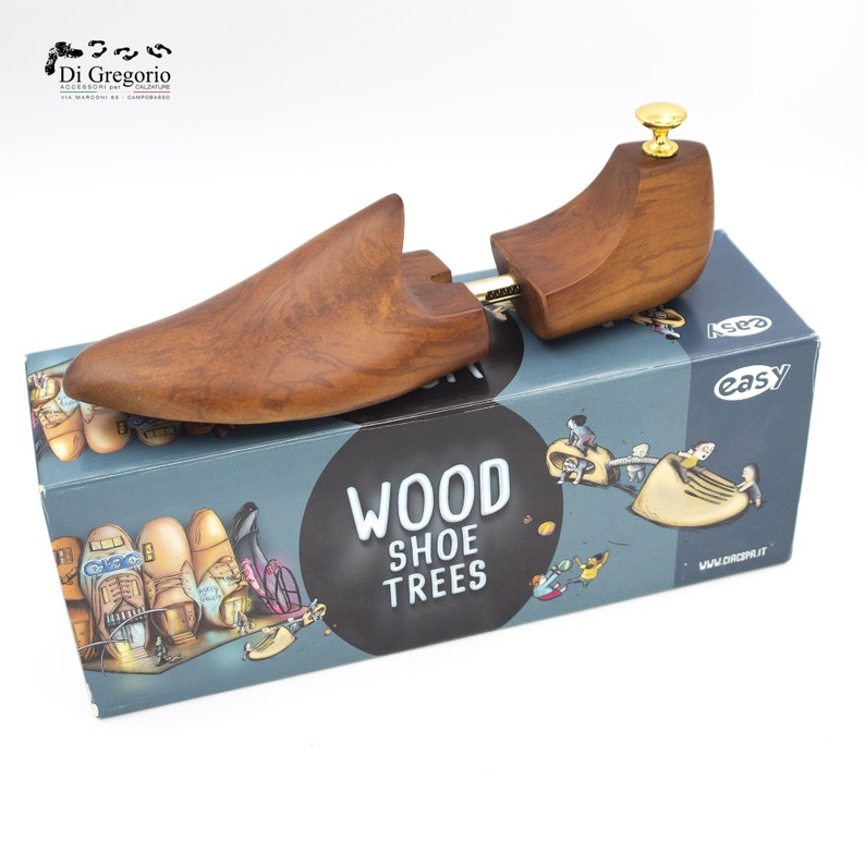 Wooden Shoe Tree Form for Display Showcase Maintenance in Regent Shoe ...