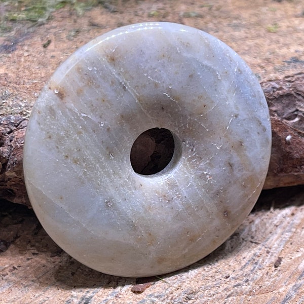 Stone Donut Pendant - Etsy