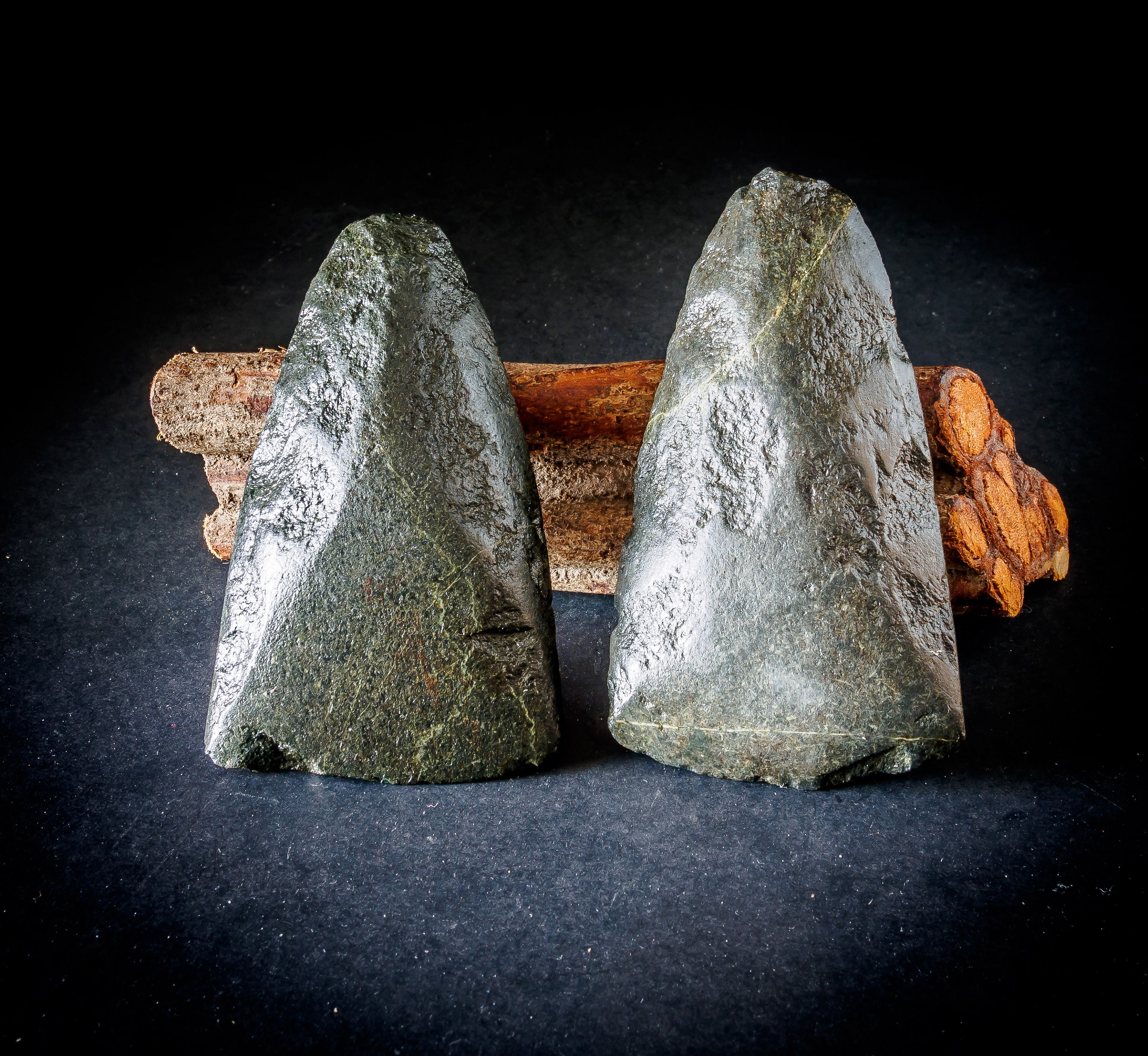 Two Neolithic Stone Adzes/a Pair of Stone Axeheads/two - Etsy