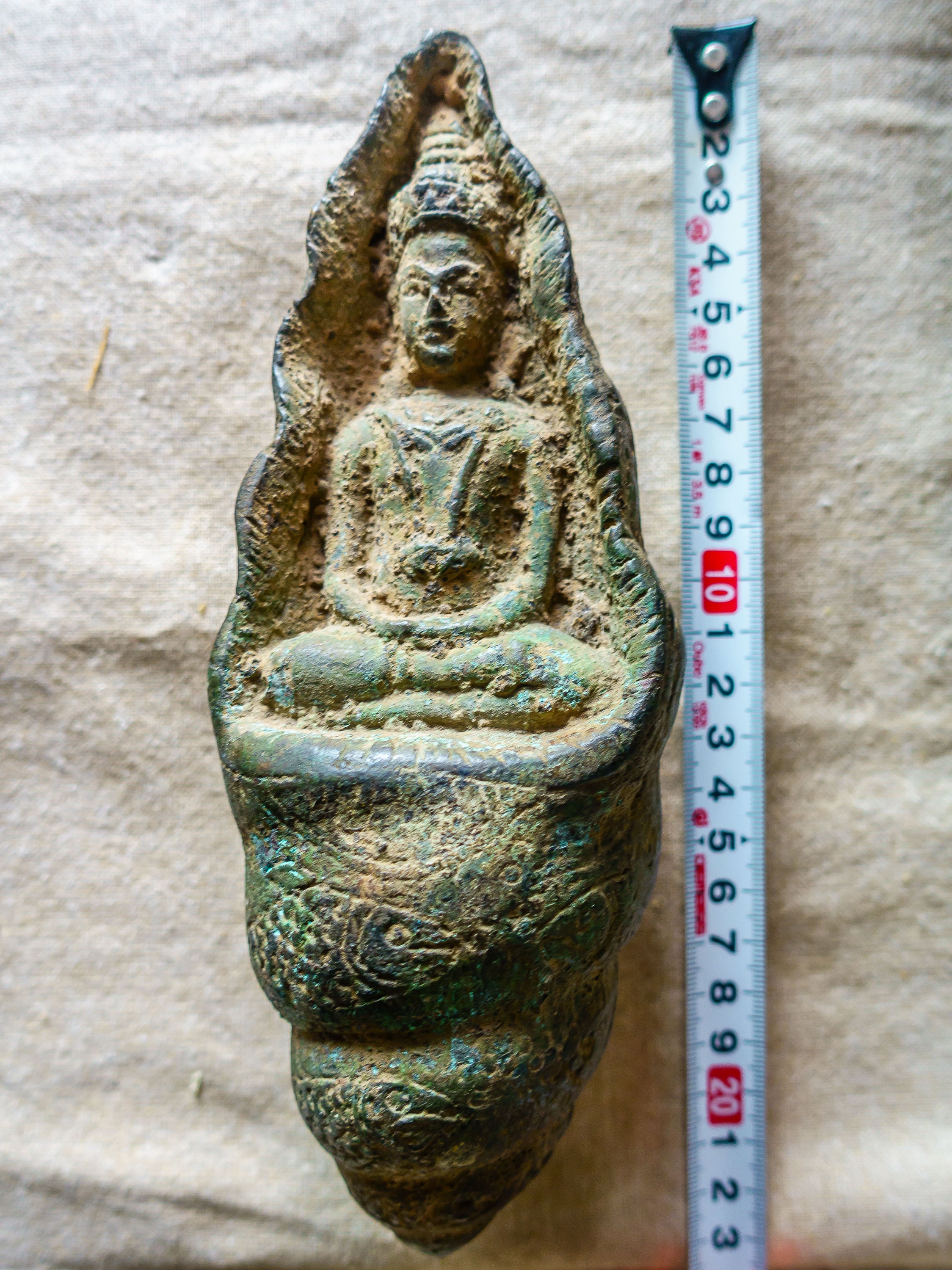 Khmer Bronze Buddha/replica Khmer Statue From Cambodia - Etsy