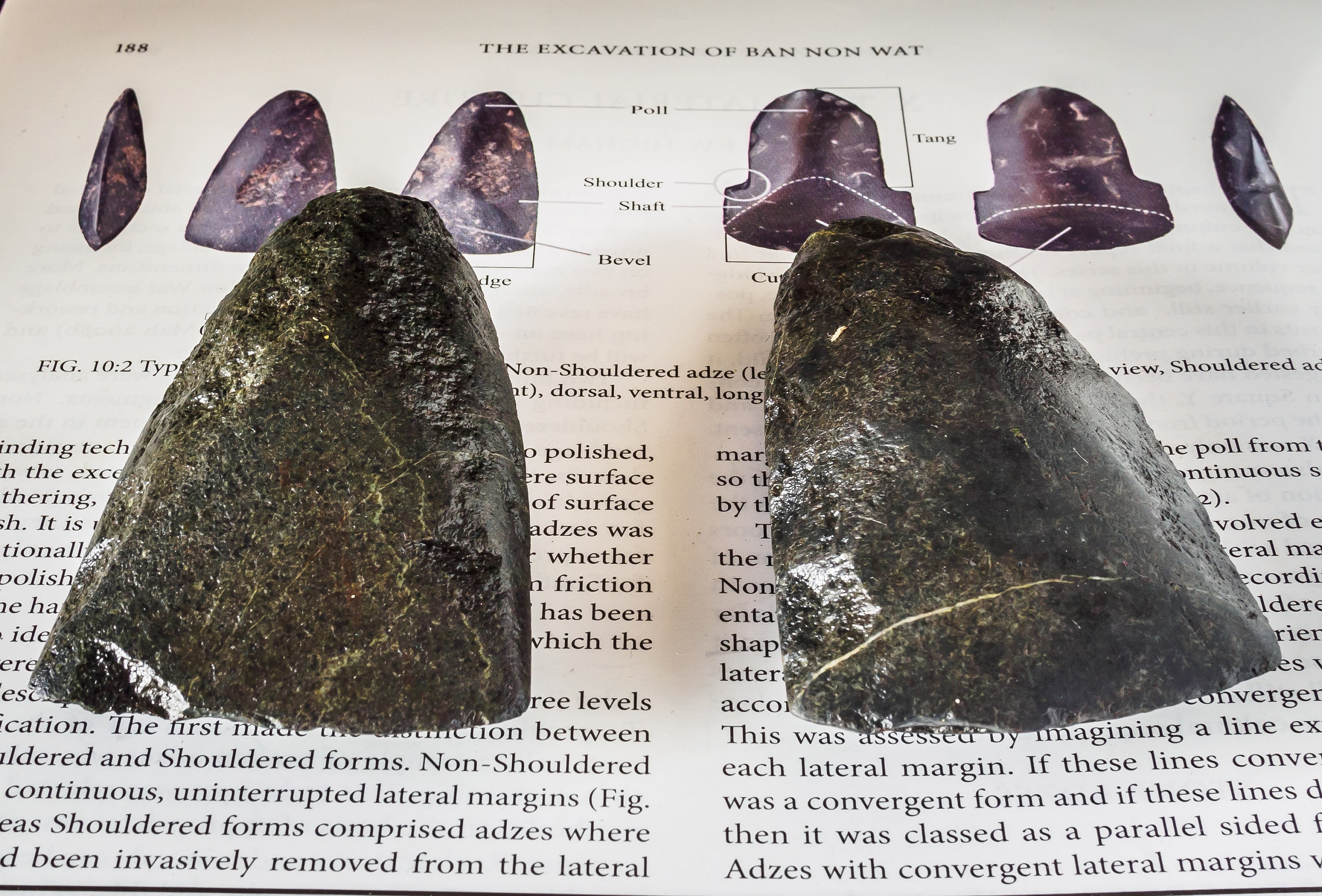 Two Neolithic Stone Adzes/a Pair of Stone Axeheads/two - Etsy