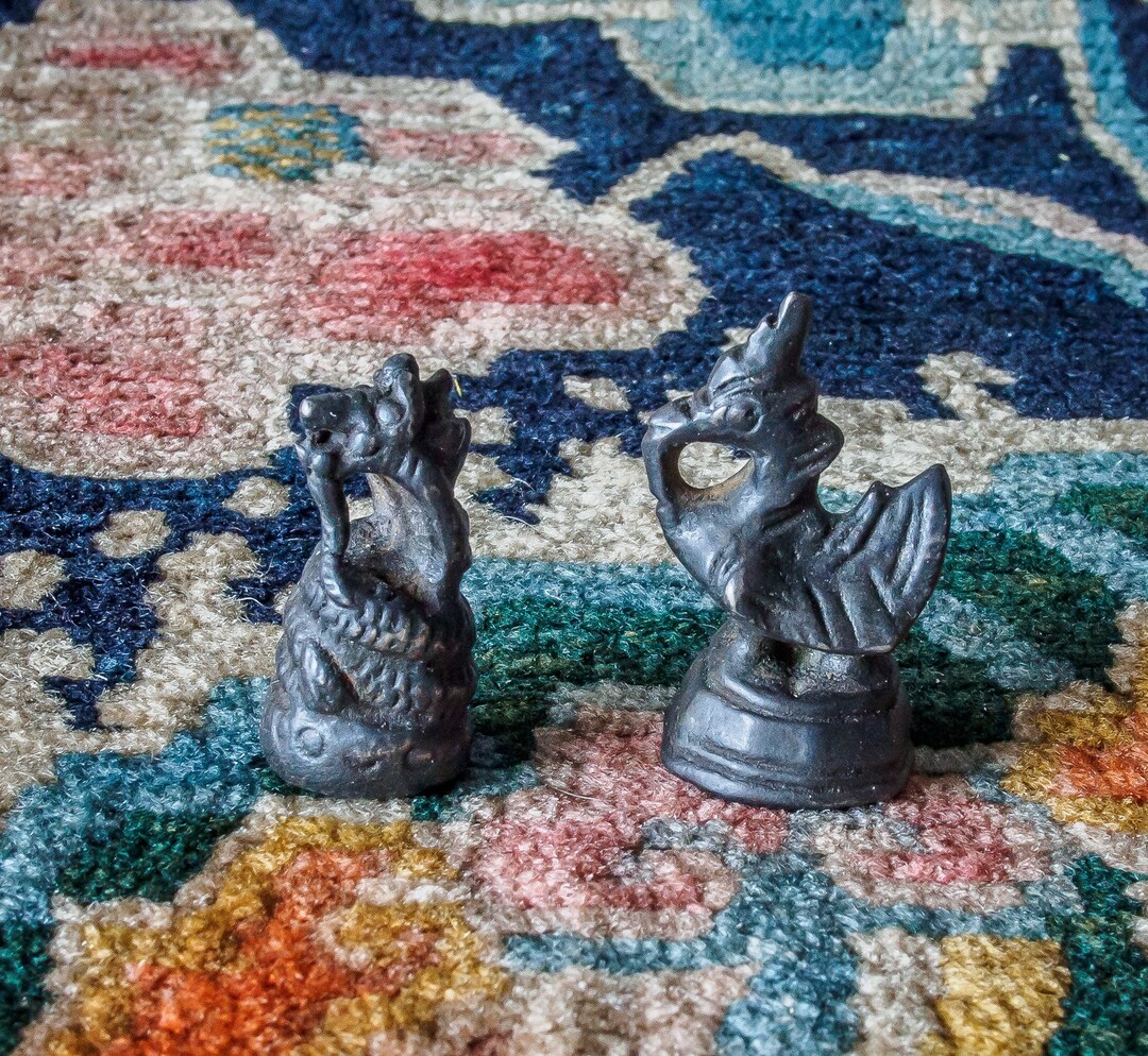 Two Bronze Animal Weights: Hintha Bird & Naga, Late 19th Century - Etsy
