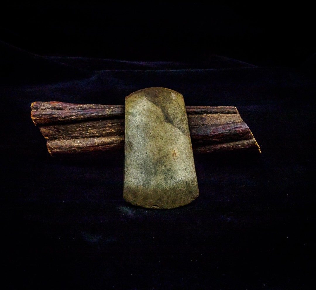 Neolithic Laotian Stone Adze/ Double-edged Stone Axehead/rare Neolithic ...