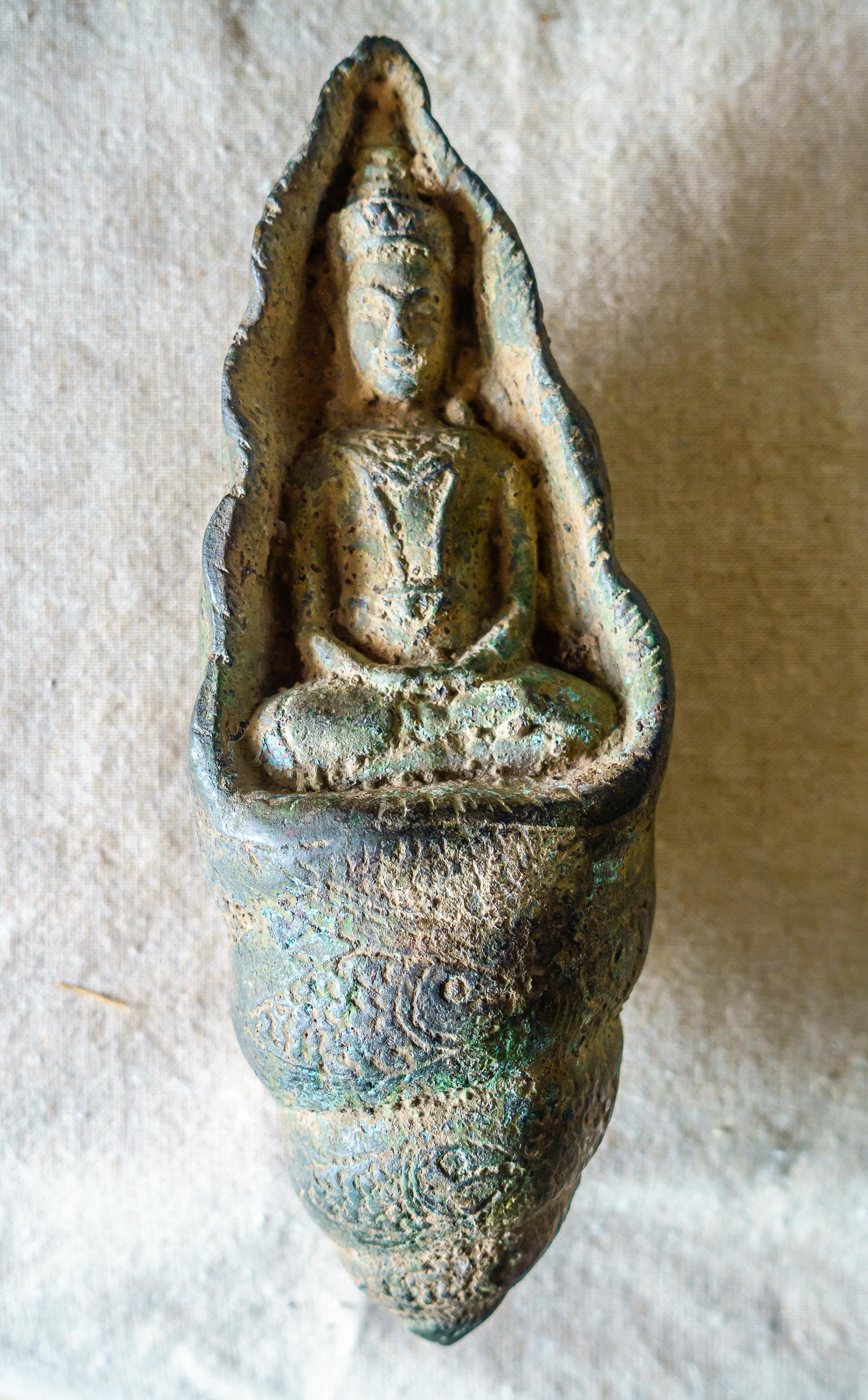 Khmer Bronze Buddha/replica Khmer Statue From Cambodia - Etsy