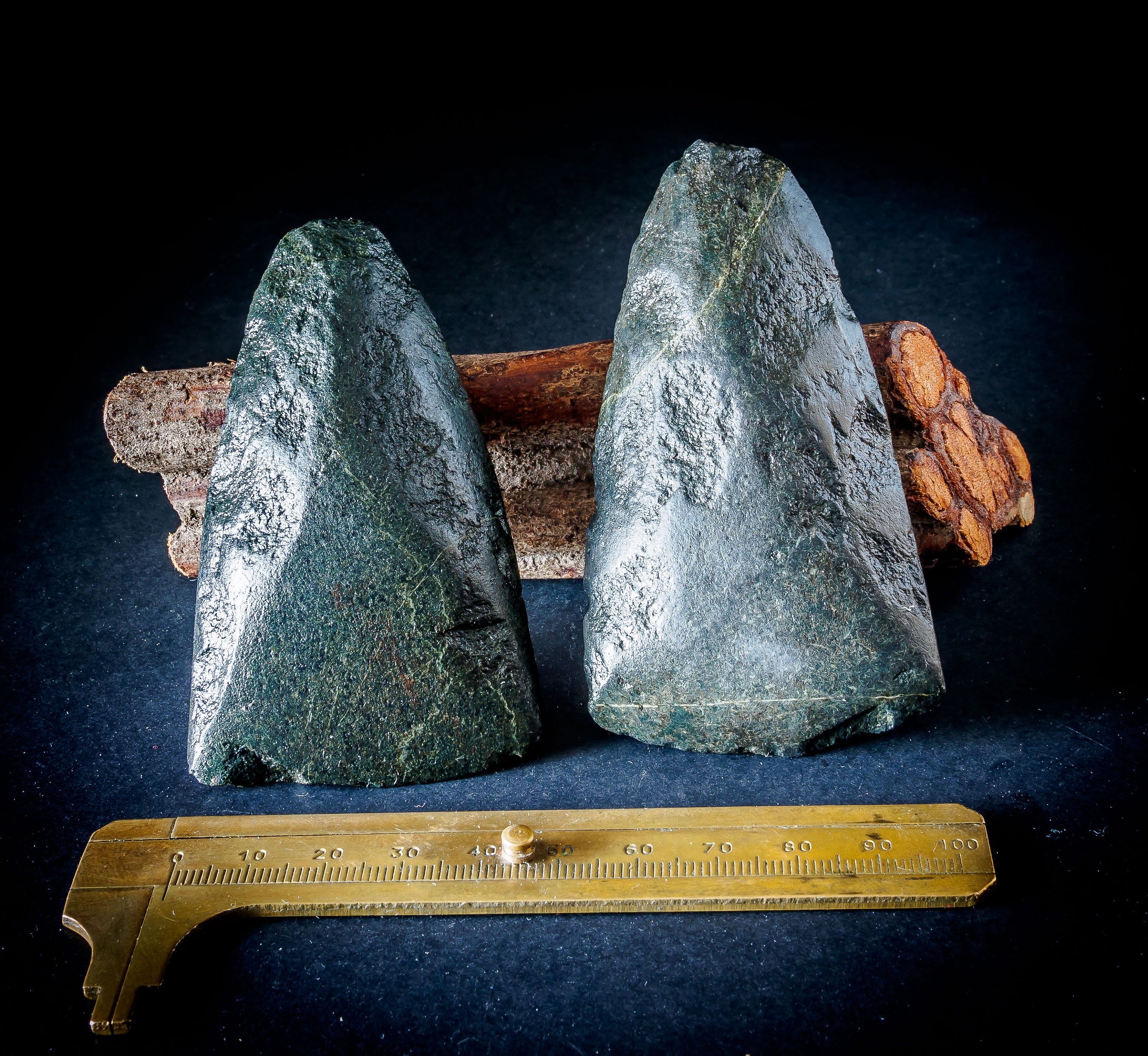 Two Neolithic Stone Adzes/a Pair of Stone Axeheads/two - Etsy
