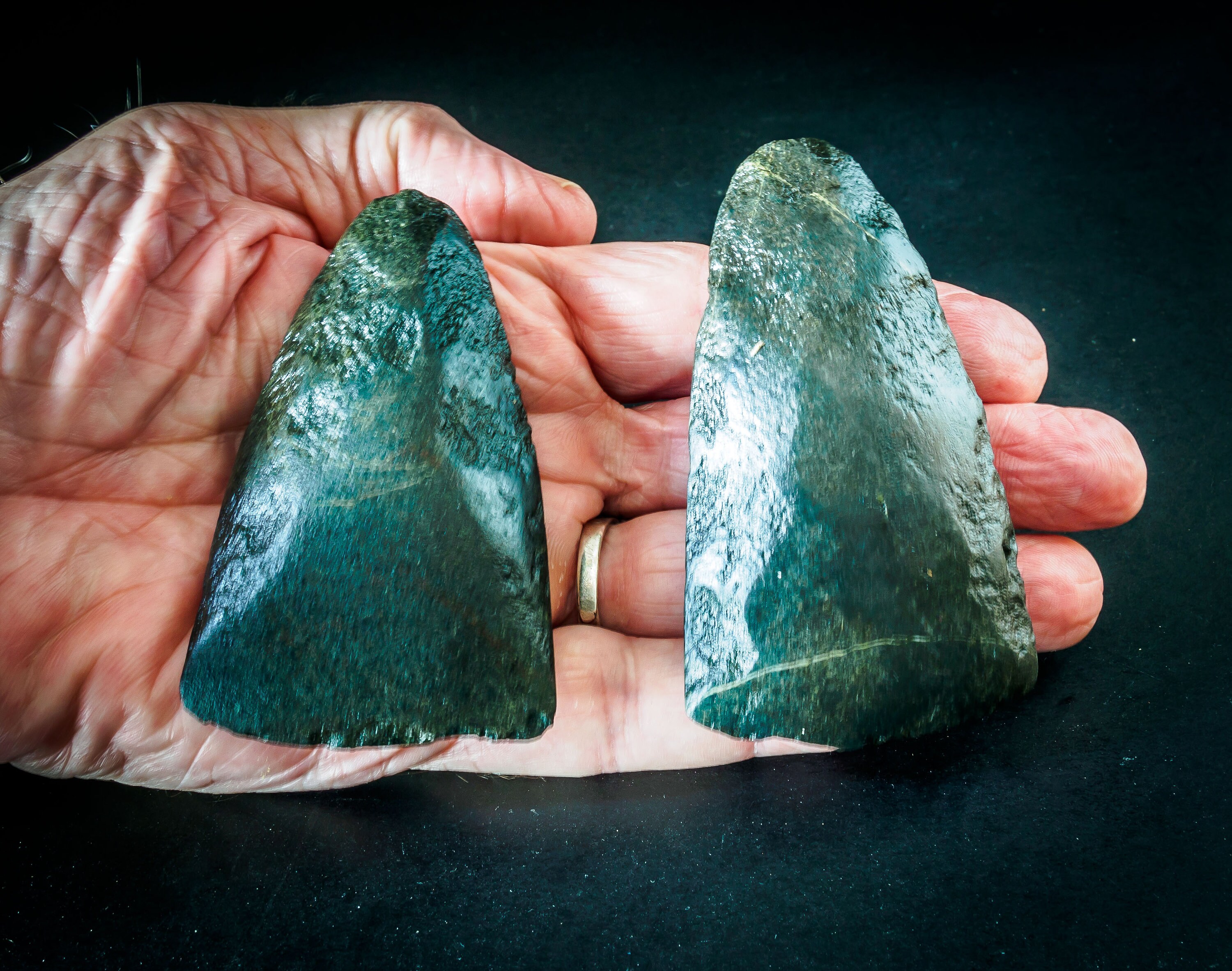 Two Neolithic Stone Adzes/a Pair of Stone Axeheads/two - Etsy