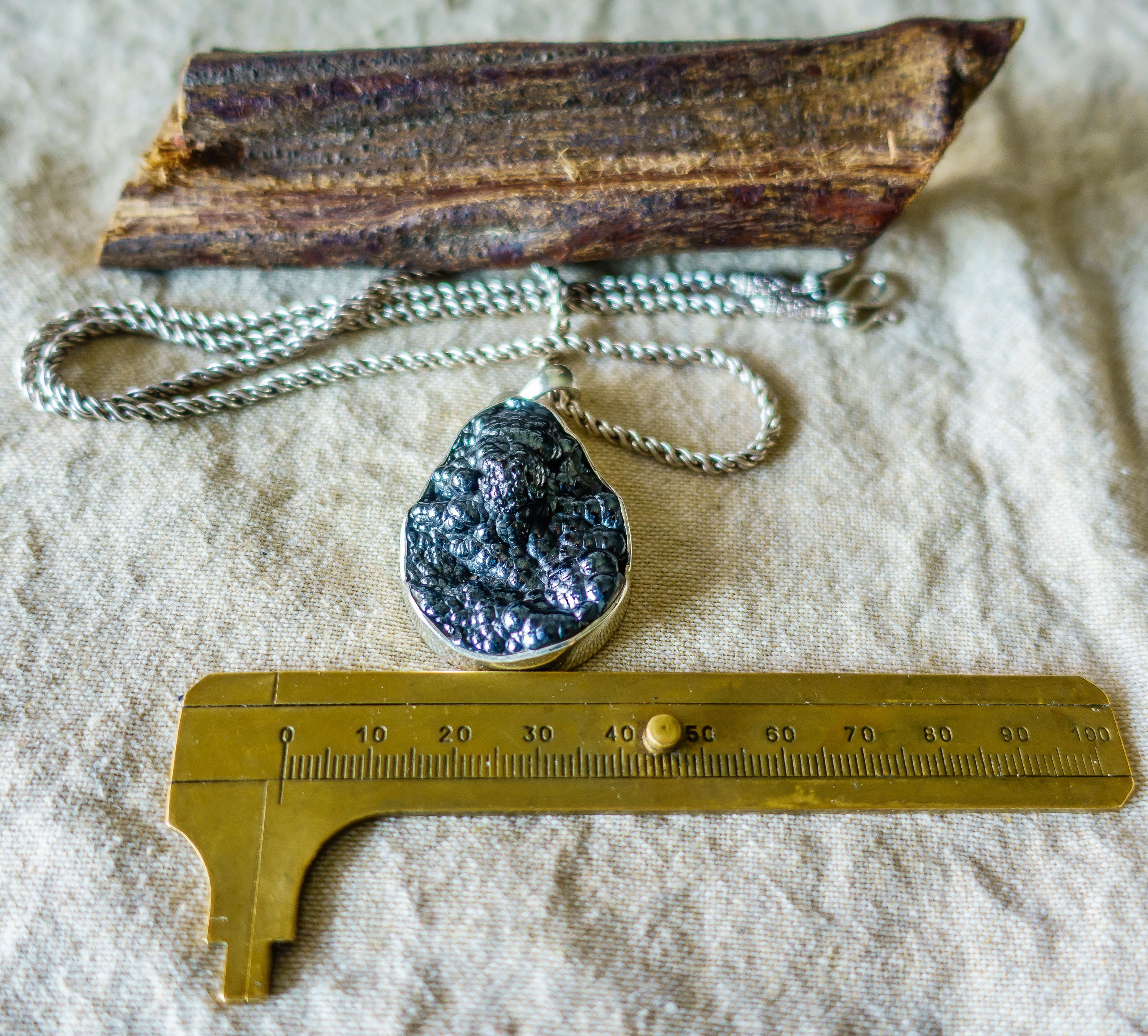 Thai Lek Lai Amulet, Set in Nepal, With Handmade Silver Chain From ...