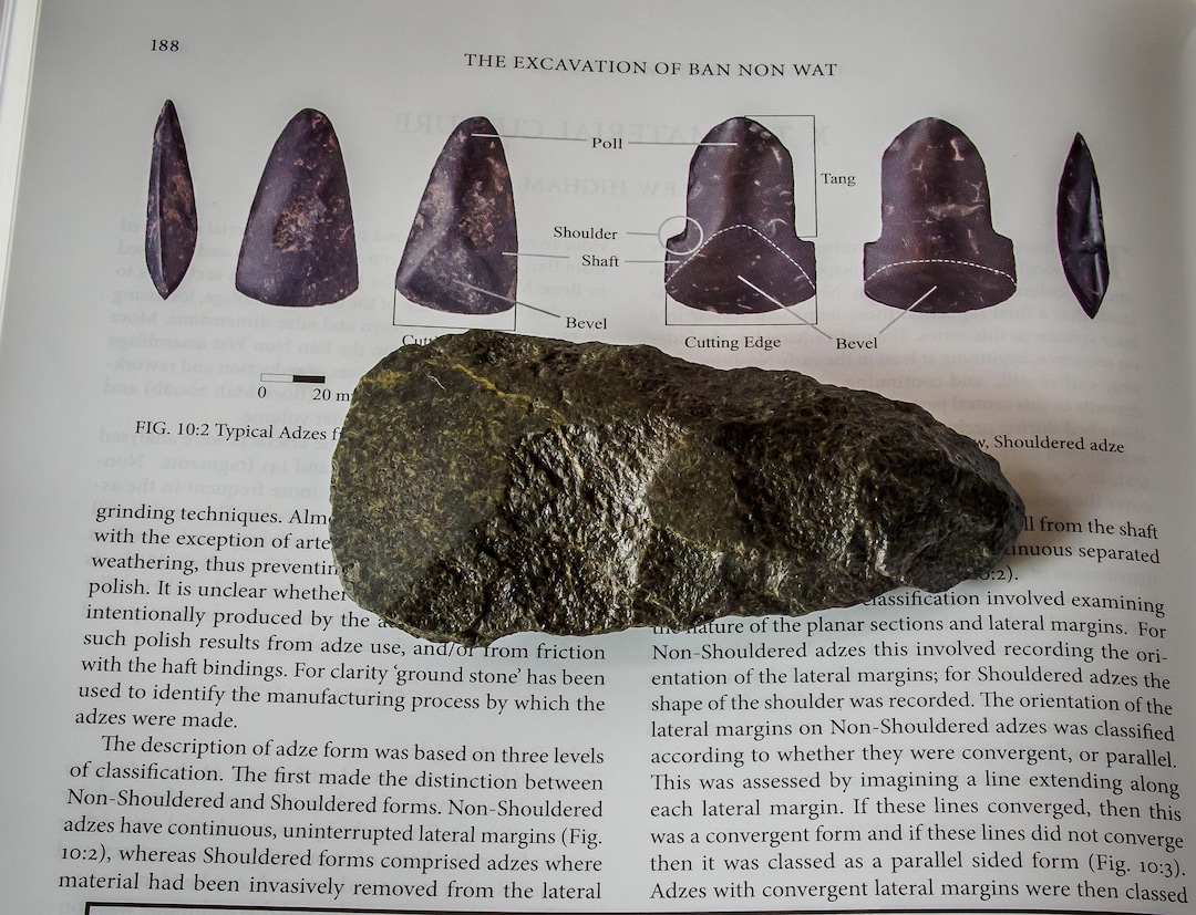 Neolithic Stone Adze/stone Axehead/neolithic Thai Farming Tool - Etsy