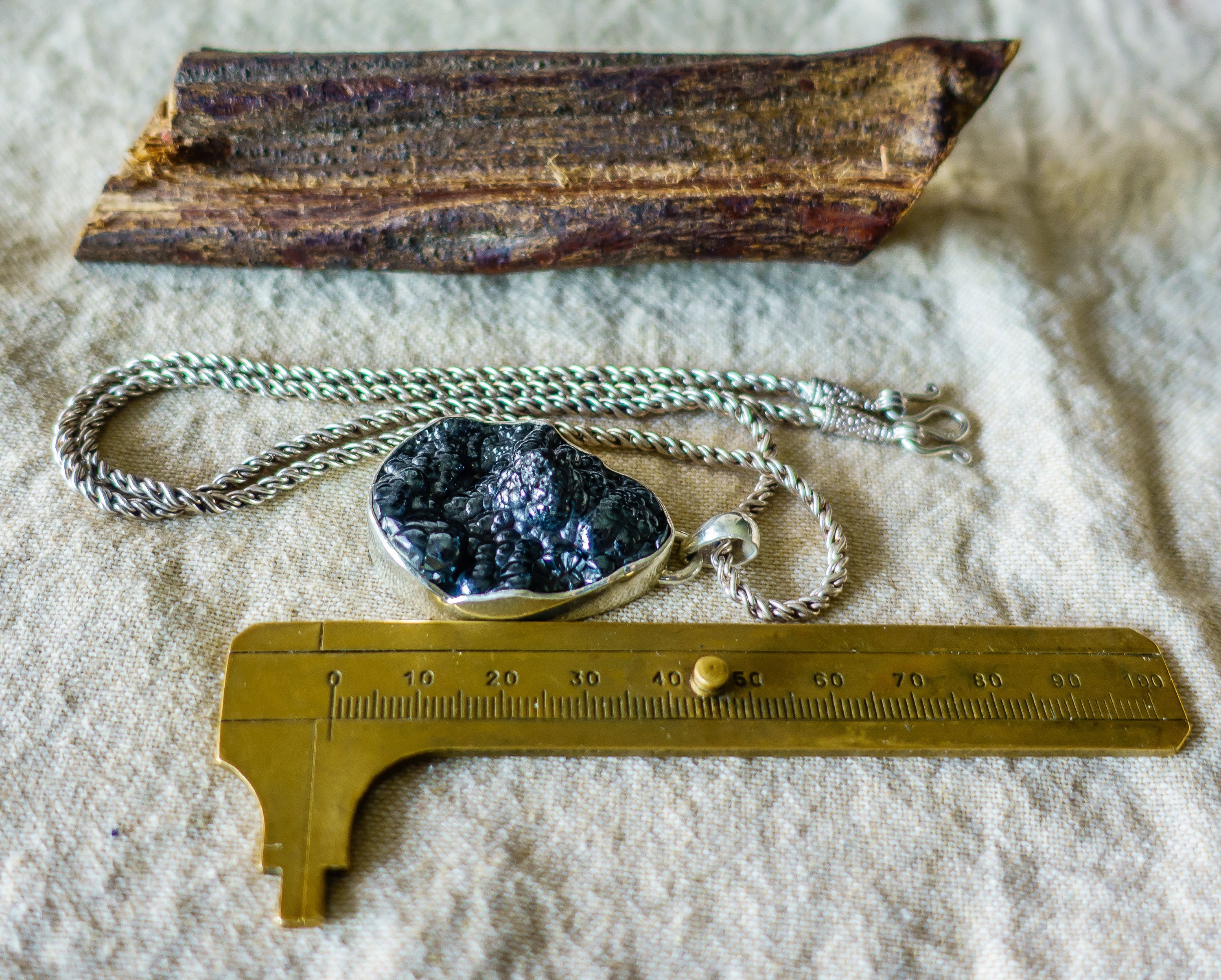 Thai Lek Lai Amulet, Set in Nepal, With Handmade Silver Chain From ...