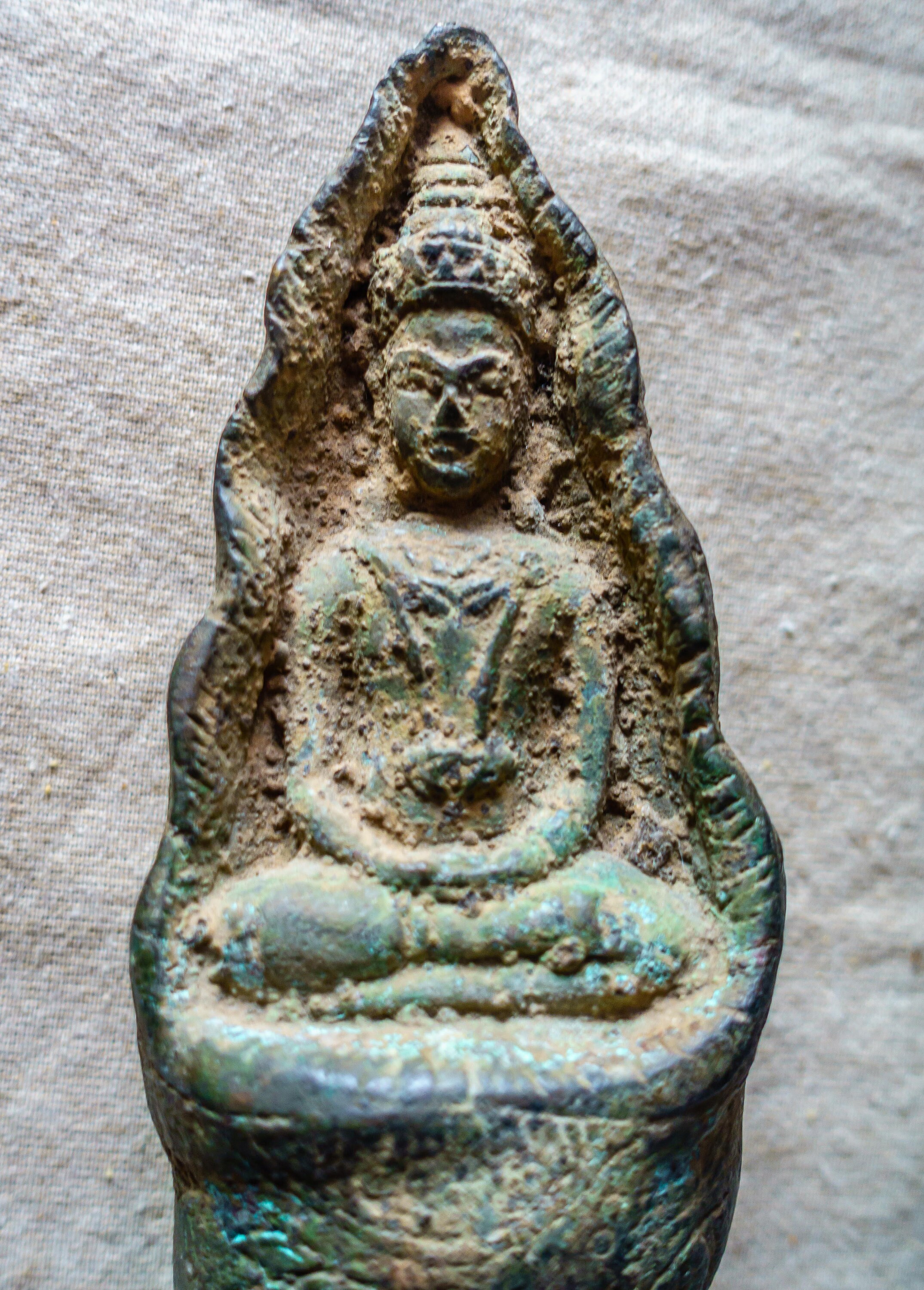 Khmer Bronze Buddha/replica Khmer Statue From Cambodia - Etsy