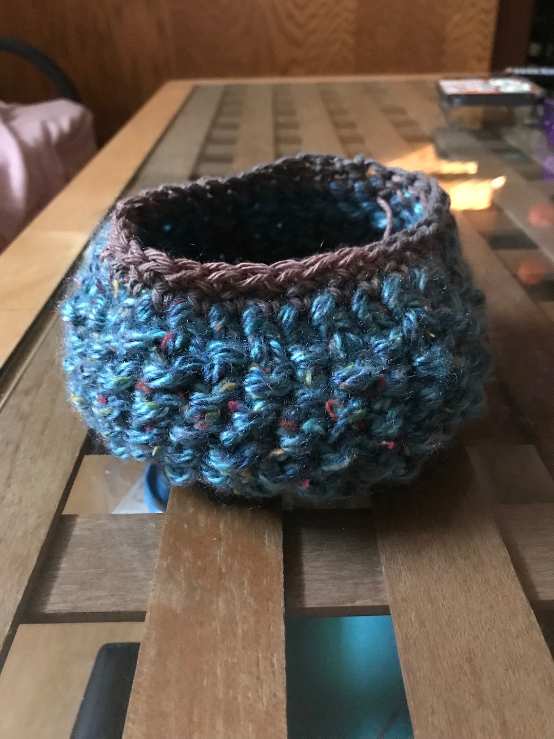 Thrown for a Loop Basket Knitting Pattern - Etsy