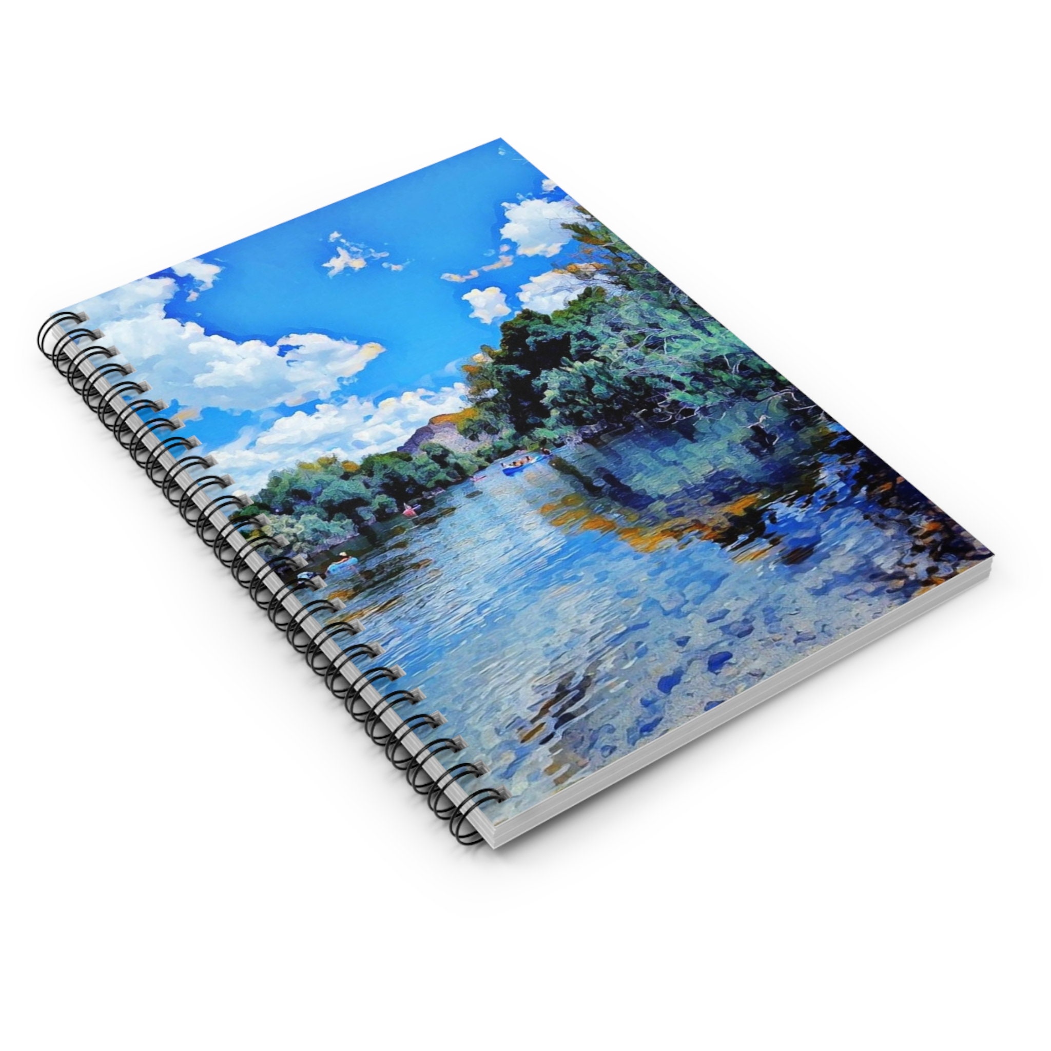 Salt River Arizona Watercolor Spiral Notebook Ruled Line - Etsy