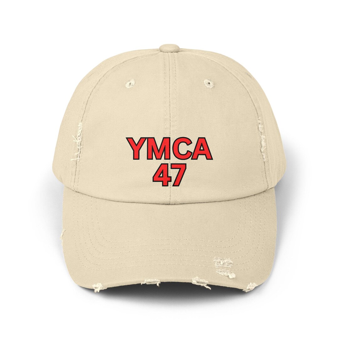 YMCA 47 Distressed Cap, Village People Hat, Retro Baseball Cap, 70s ...