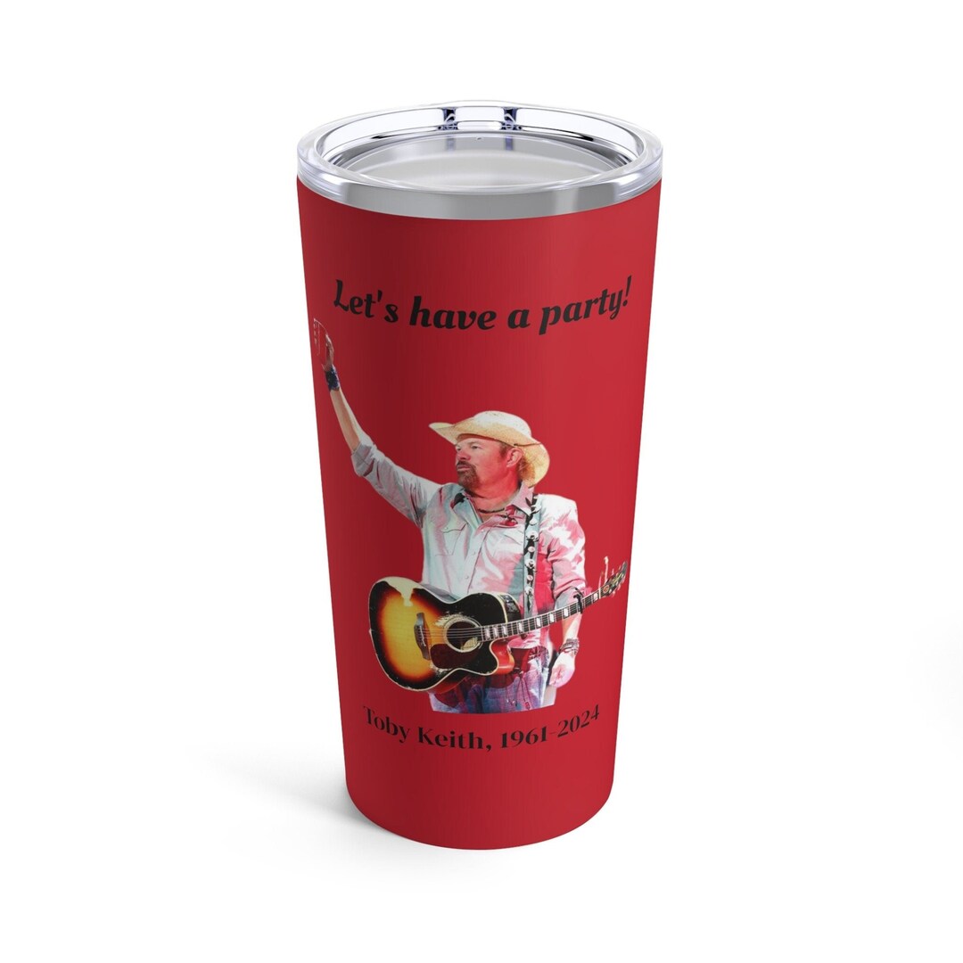 Toby Keith Stainless Steel Red Solo Cup 20oz Hot And Cold Tumbler