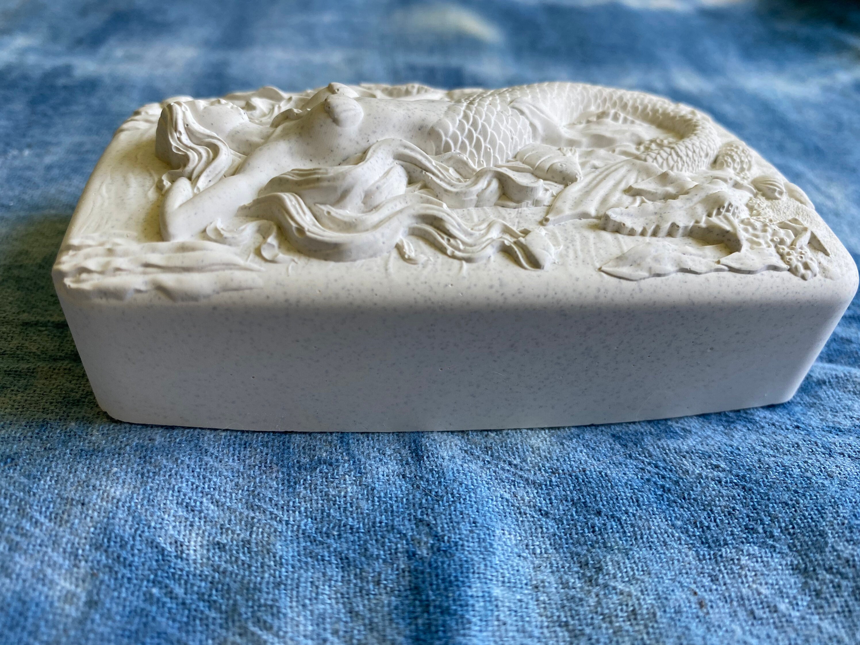Plasterite Mermaid. EMF Protection EO Diffuser Plaster Art - Etsy