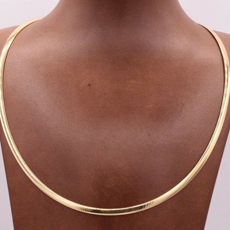 Vintage Omega Chain Gold - Etsy UK