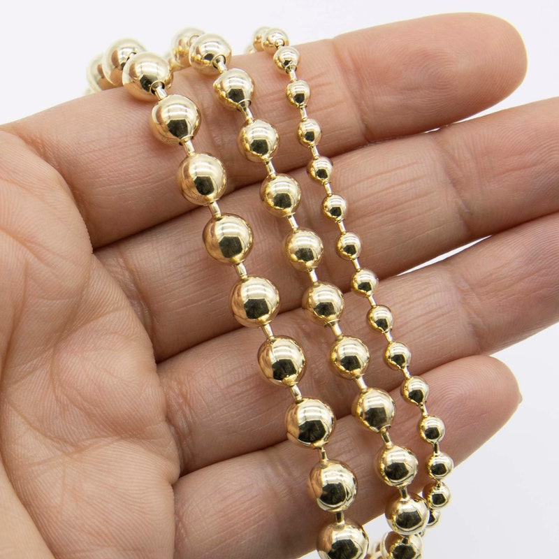 Yellow Ball Necklace - Etsy